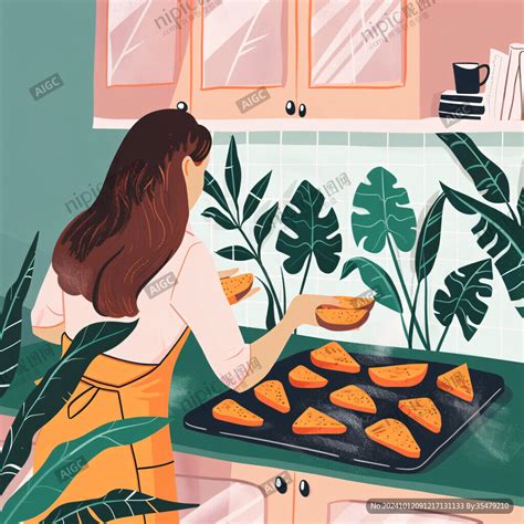 Ai创作图蘸酱芒插画 芒果丰收插画 轻奢烹饪插画 做面点插画 包粽子插画 花式烤红薯插画 制作月饼插画 烤地瓜插画 蘸酱芒果插画 做月饼插画