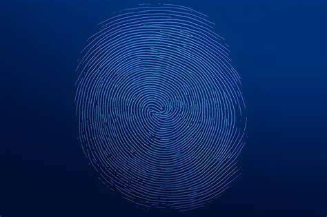 Premium Photo Security Access Cyber Technology Fingerprint Scan On