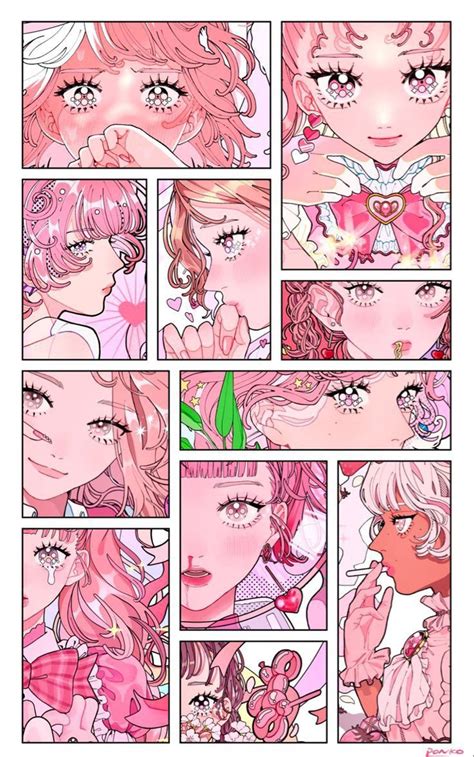 Пин от пользователя Lollcon на доске 𝓶𝓪𝓷𝓰𝓪 Стикер арт Графические постеры Артбуки