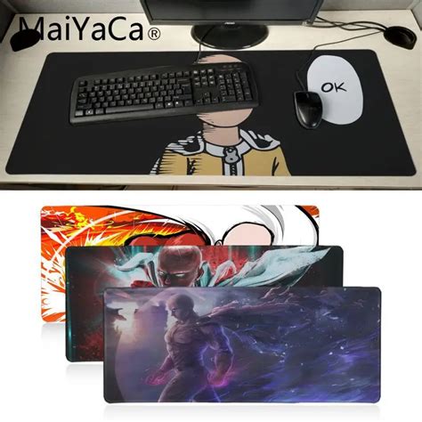 Maiyaca One Punch Man Unique Desktop Pad Game Mousepad Gaming Mouse Pad Xl Speed Keyboard Mouse