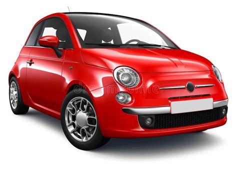 Small Red Car Stock Illustration Illustration Of Stylish 44158574