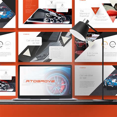 Шаблон презентации Atogrove Biecom Market