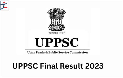 Uppsc Final Result 2023 Out Siddhartha Gupta Tops Pcs Exam