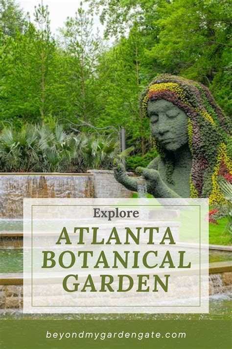 Atlanta Botanical Garden Vibrant And Tranquil Beyond My Garden Gate