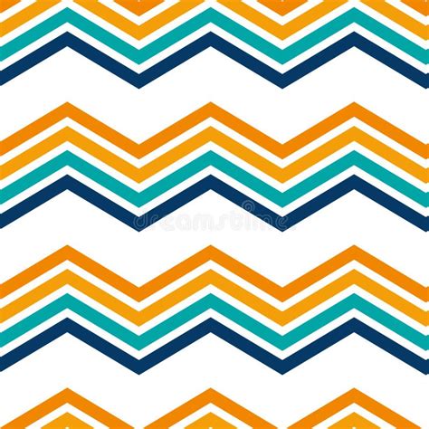 Geometric Seamless Zigzag Pattern Chevron Pattern Background Wrapping Paper Fabric Pattern