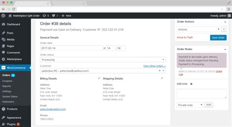 WordPress WooCommerce Marketplace Split Order Plugin By Webkul CodeCanyon