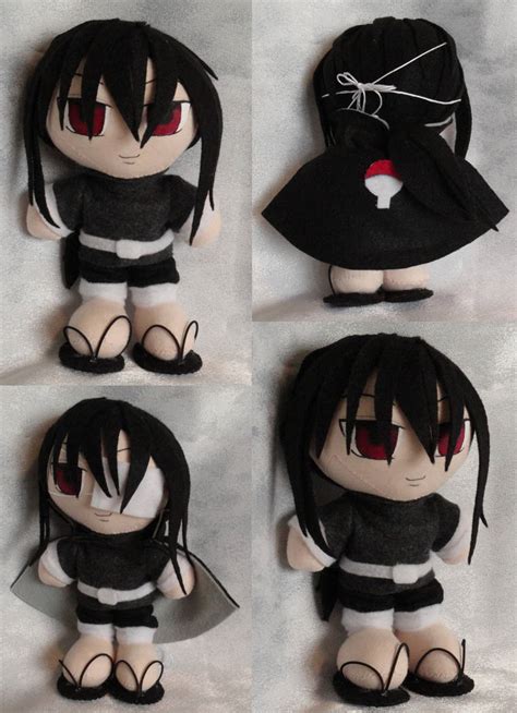 Commission Mini Plushie Izuna Uchiha By Plushielady On Deviantart