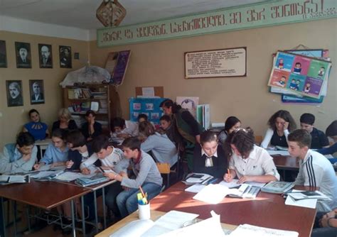 გვიშტიბის საჯარო სკოლაში სამოდელო გაკვეთილი ჩატარდა ეტალონი