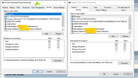 Printer Is Active And Being Deployed But Not Showing On Machines 5