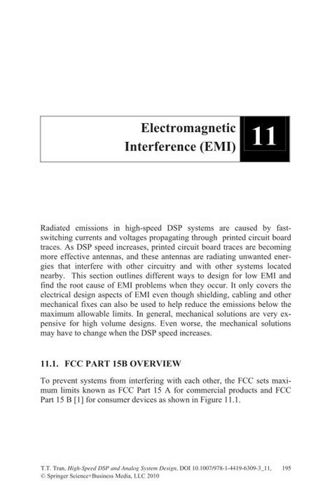 Pdf High Speed Dsp And Analog System Design Electromagnetic