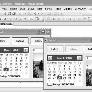 Visual GUI Design And Corresponding Generated C Program Code In The Download Scientific