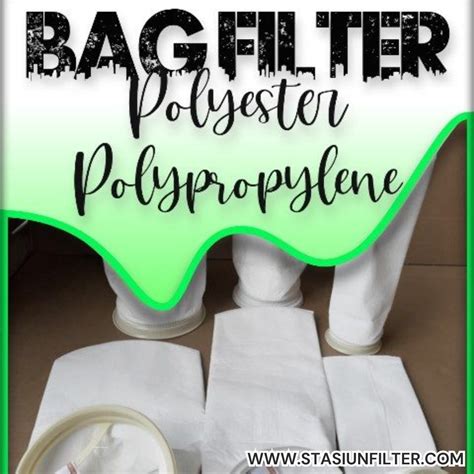 Hl Pp100u Polypropylene Filter Bag Stasiun Filter Indonesia