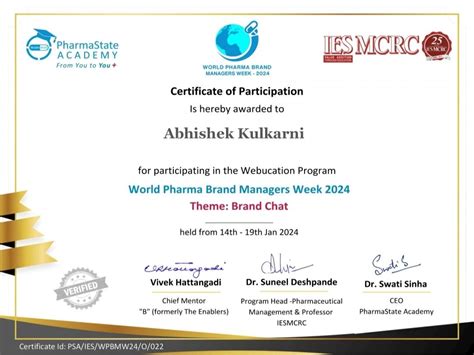 Abhishek Kulkarni Posted On Linkedin