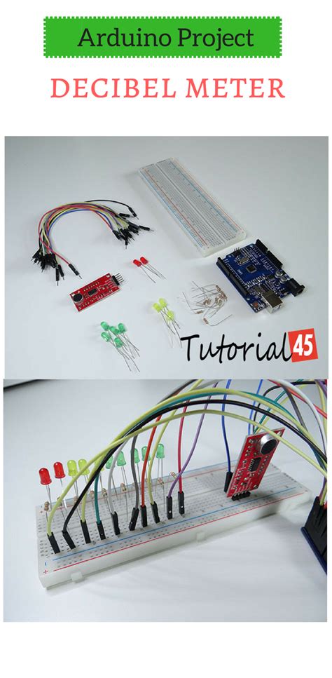 Arduino Projects Arduino Decibel Meter Arduino Projects Arduino Electronics Projects For