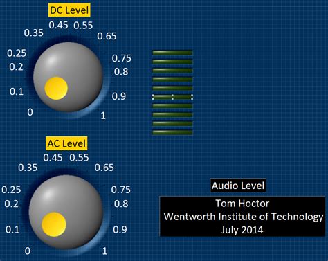 Labview Exercises Tom Hoctor