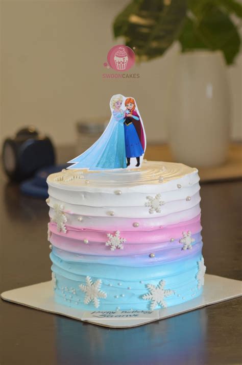 Frozen Elsa And Anna Cake Swoon Cakes