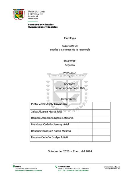 Grupo1 De Teoria Y Sistemas Pdf Behaviorismo Psicoterapia