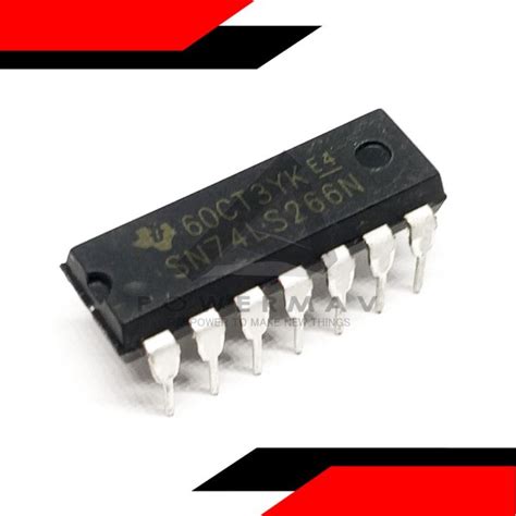 Original Ls Sn Ls N Dip Ic Four Independent Input Exclusive NOR Gates V Dc Ma Dip