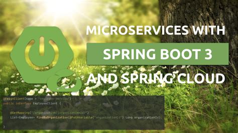 Microservices With Spring Boot And Spring Cloud