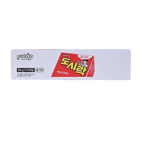 팔도 도시락 86g X 12개입 Ssg Com