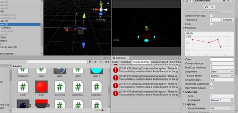 collision detection if touching line renderer do something game