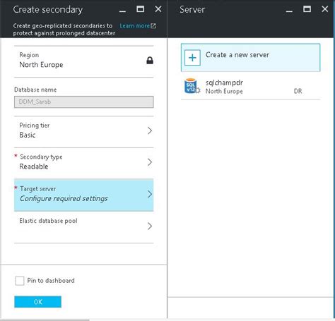 Configure Active Geo Replication Using Azure Portal Sqlchamp