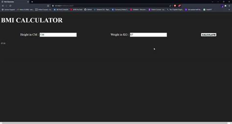 Sandip Panda On Linkedin Bmi Generator