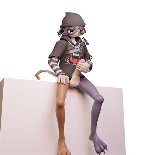 Rule 34 Ambiguous Gender Anthro Big Penis Calico Cat Cat Cat Ears Cat Tail Chilledara Clothed