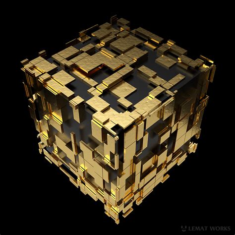 Futuristic Sci Fi Cube Behance