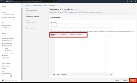 Stream From Puck Js To AWS IOT Core SNS Email Espruino