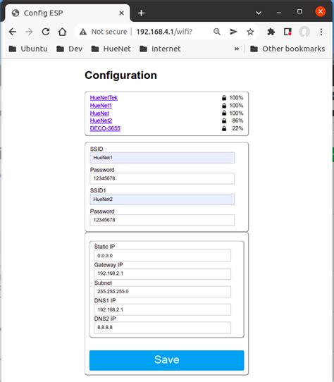 cant enter wifi details clicking configuration button does not load and crashes fswebserver