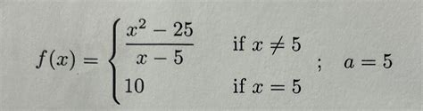 solved is the following function continuous at a