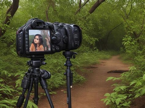 Premium Ai Image Dslr On Jangal Beautiful Background