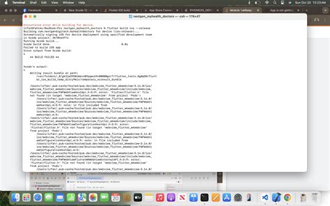 Flutter Flutter H File Not Found When Trying To Archive Ios App Using Xcode Stack Overflow