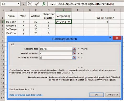 Tips Voor Excel Geneste Functies Als Vert Zoeken