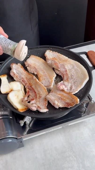 돼지고기의 정석 맛있는 삼겹살 먹방 Youtube