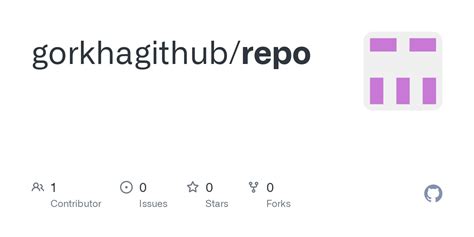 GitHub Gorkhagithub Repo