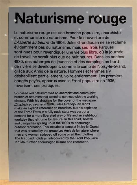 Le Naturisme Rouge Naturisme France