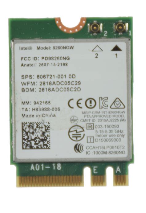 Karta Modem Wifi Intel Dual Band Wireless Ac Ngw Sps Sklep Opinie Cena W