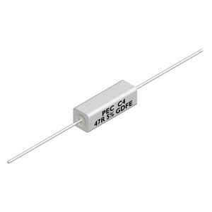 Square Ceramic Axial Resistor High Insulation Low Temp Rise