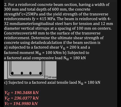 Solved Please Answer Using NSCP 2010 2015For A Reinforced Chegg Com