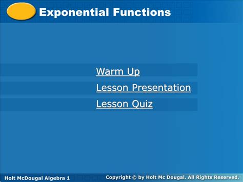 PPT Exponential Functions PowerPoint Presentation Free Download ID