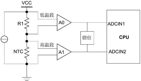 一种新的NTC温度检测方法及系统与流程