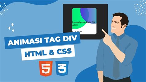 Latihan Html And Css Animasi Tag Div Youtube