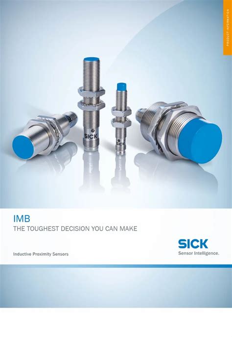 SICK IMB Series Inductive Proximity Sensor M M Threaded Mm Mm Range IP IP K At