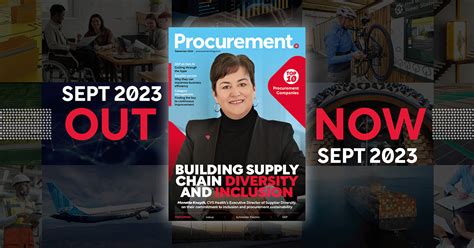 Procurement Magazine Sept 2023 Out Now