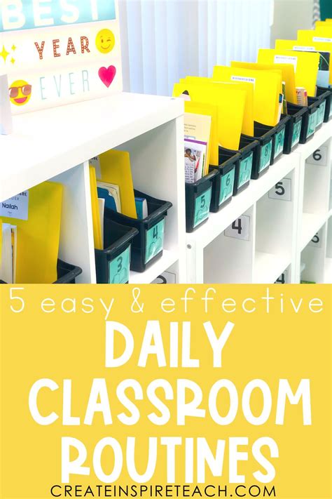 Boost Learning With Quick And Effective Daily Classroom Routines