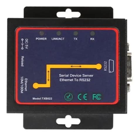 Industrial Modbus Serial Rs232 Rs485 Rs422 To Ethernet Conve Mercadolivre