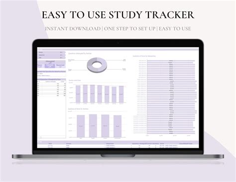 Study Tracker Etsy