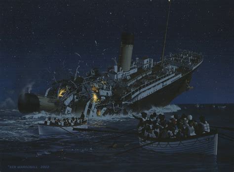 Break Up Of The Titanic Titanic Wiki Fandom